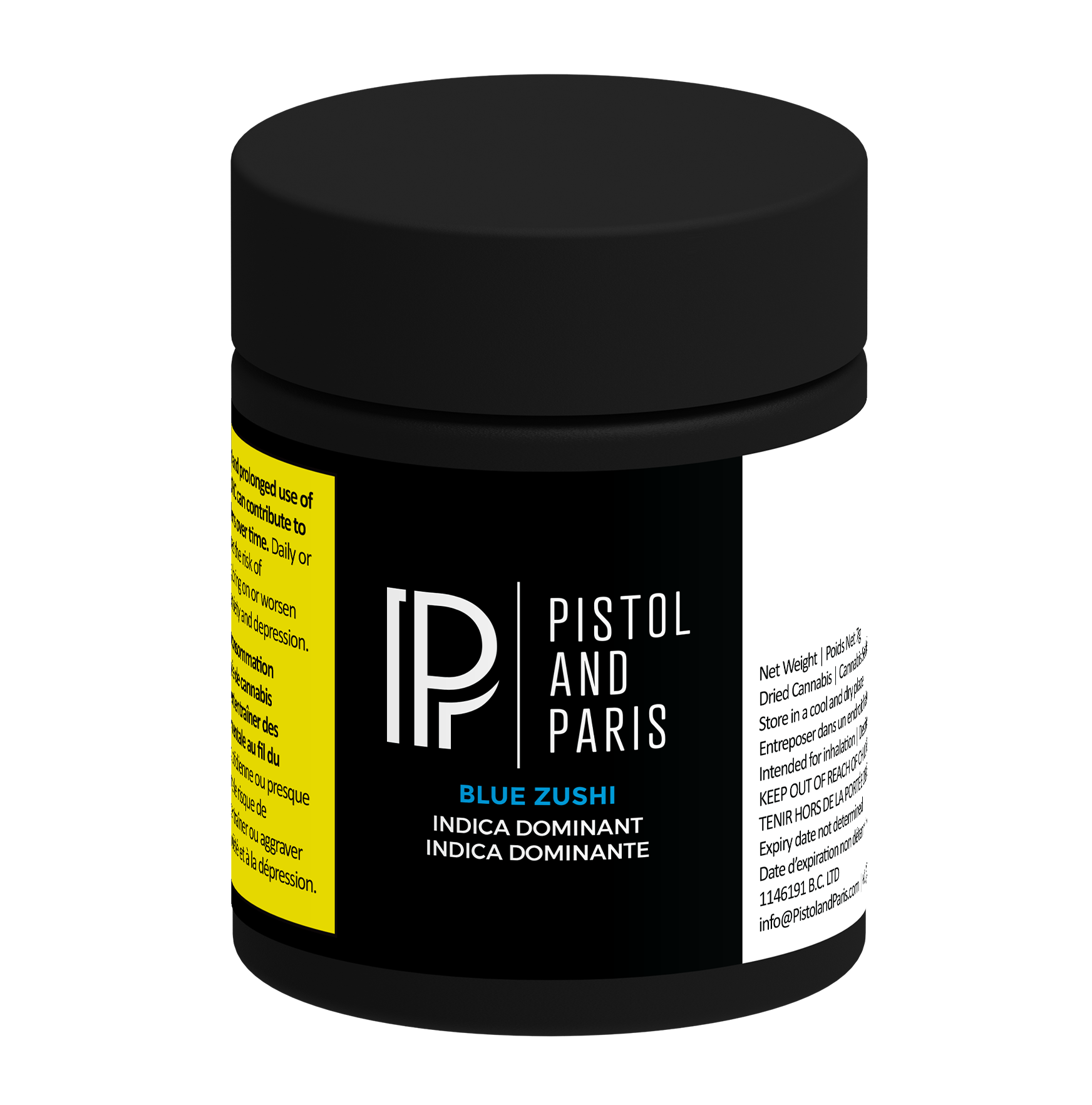 Blue Zushi Strain Landing - Pistol and Paris